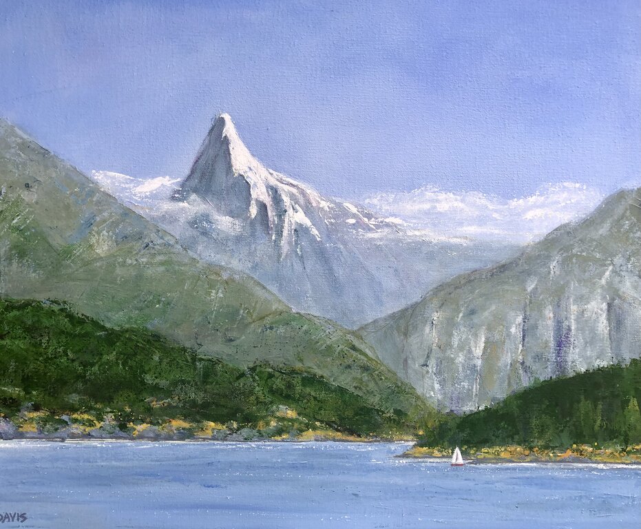 Mt Denman by Joy Davis - Get to Know Your Arts Community